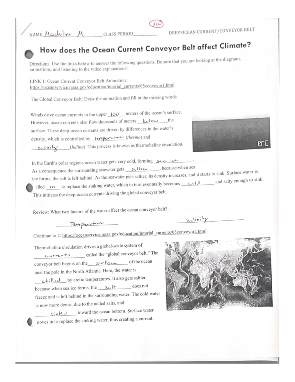 Ocean Current Assignment - Studocu