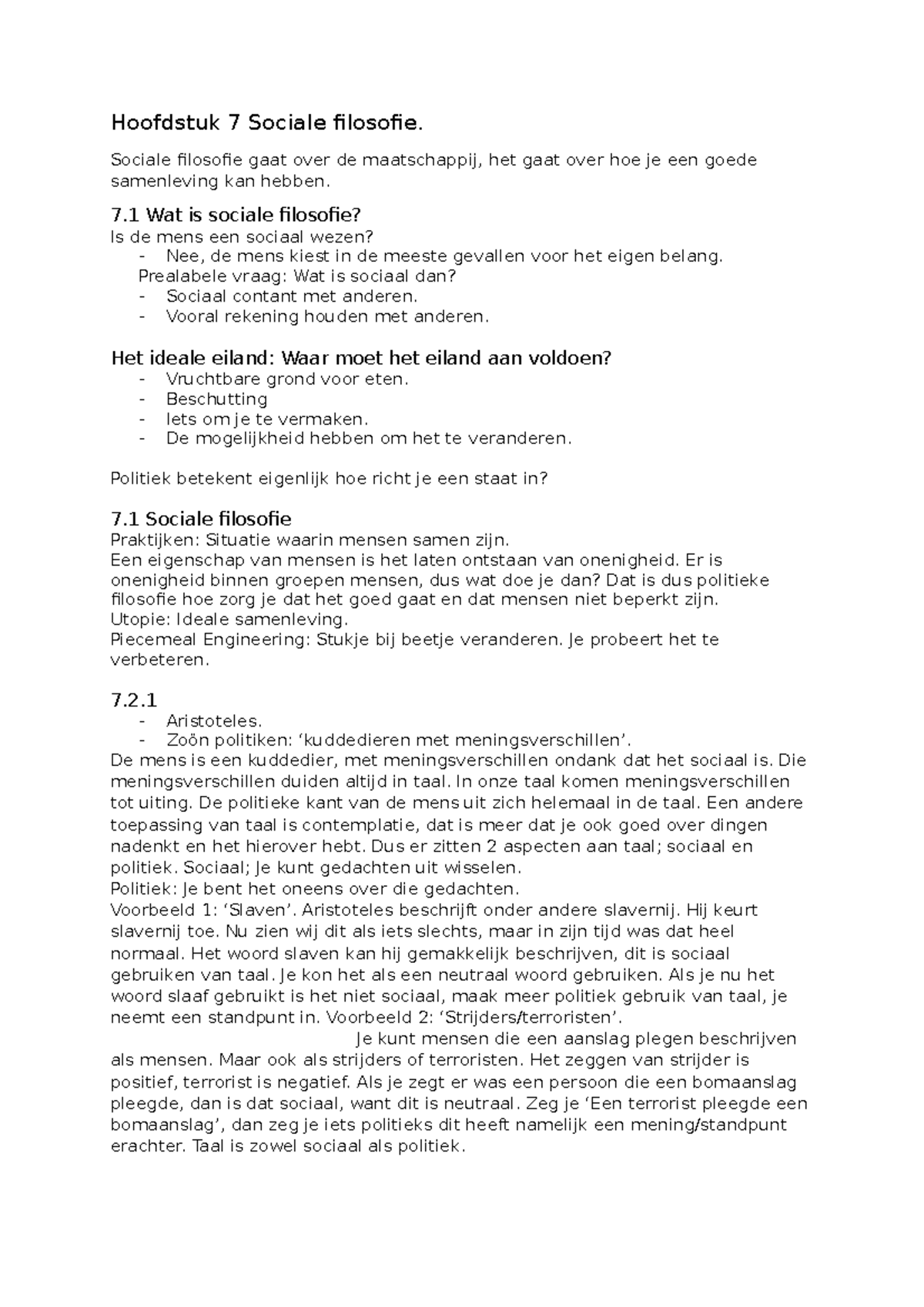 1486814375 Hoofdstuk 7 Sociale filosofie - Hoofdstuk 7 Sociale ...