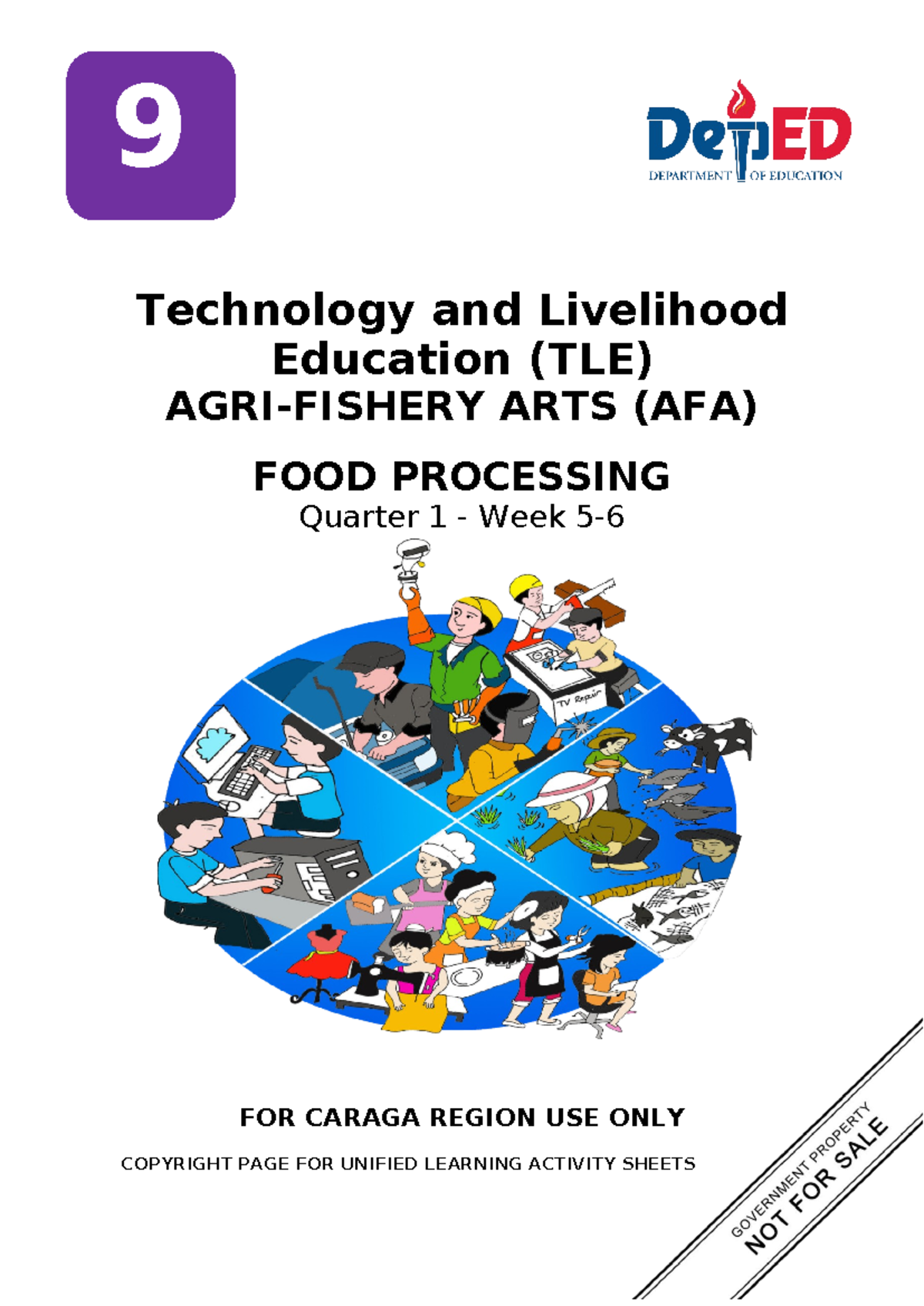 Q1-LAS-TLE9-FOOD Processing-WEEK5-6 - 9 Technology and Livelihood ...