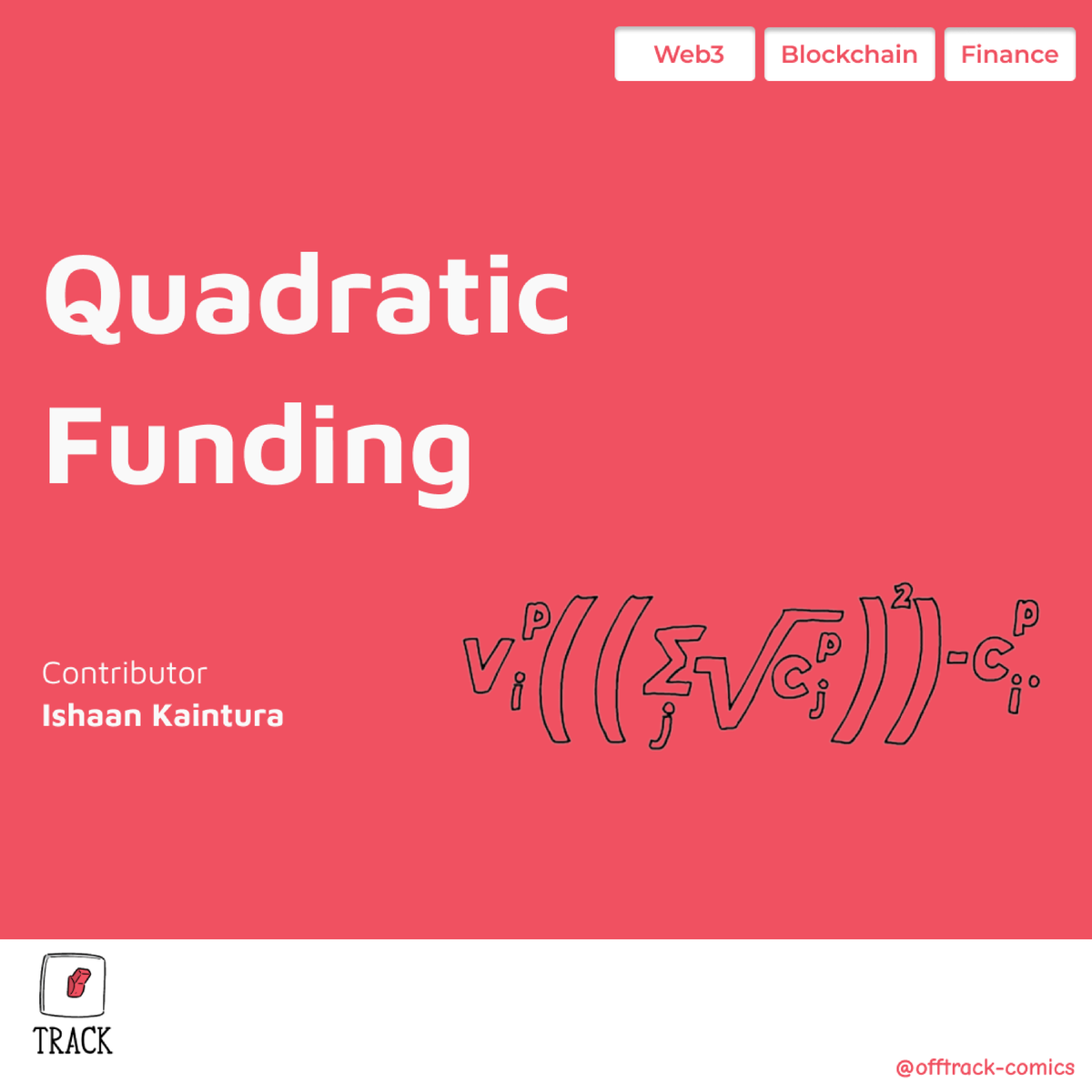 Quadratic Funding - Offtrack - Computer Networks - Studocu