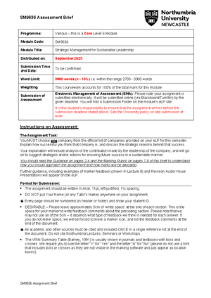 SOC 3000 - course outline - Northwood University College of ...