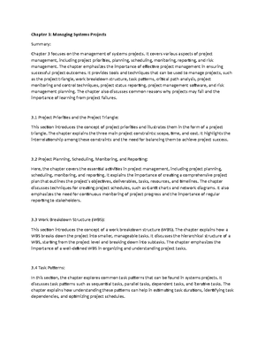 Chapter 8 User Interface Design - Chapter 8: User Interface Design Summary: Chapter 8 delves ...