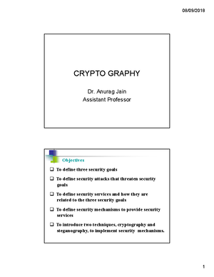 Cryptography and Network Security- Akash - Studocu