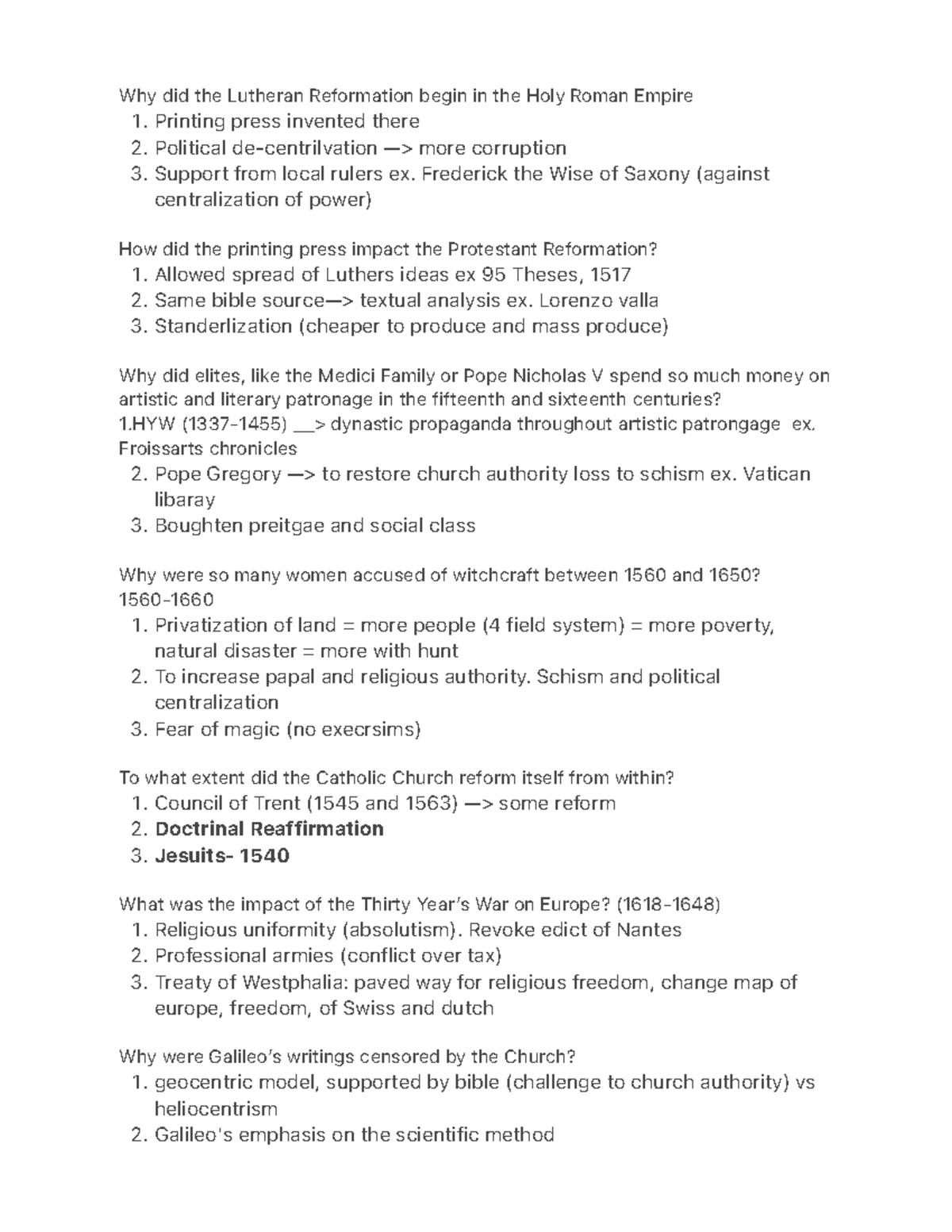 Study Notes for Final Exam Essay Questions - 1. 2. 3. 1. 2. 3. 2. 3. 1 ...