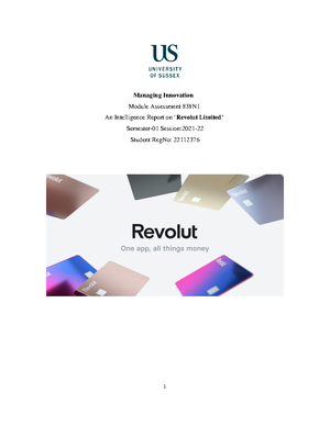 Lecture 2 - Lecture 2 Innovation Process: 4 stages: 1. 2. 3. 4. Search ...