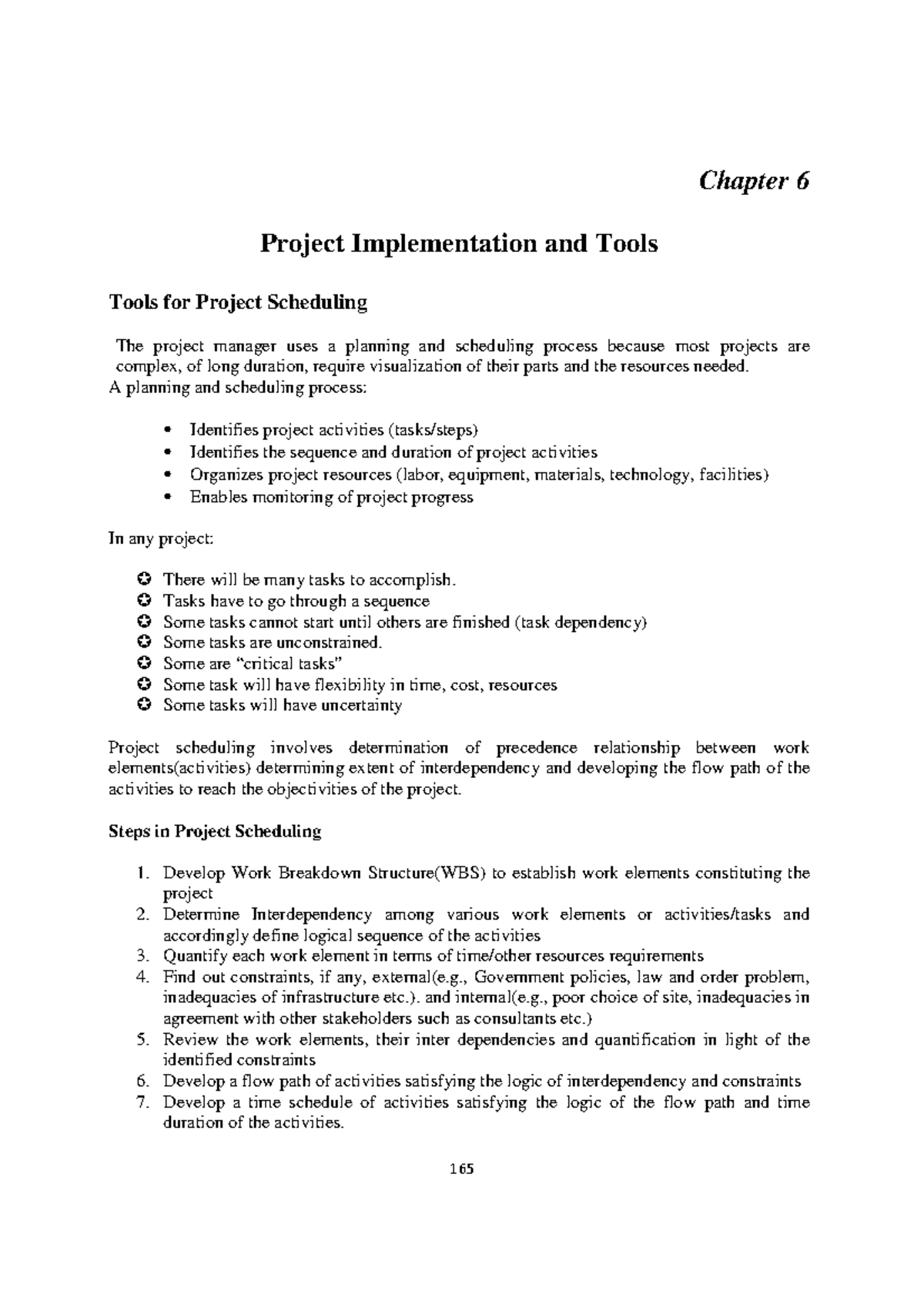 Chapter 6 network analysis mod - Chapter 6 Project Implementation and ...