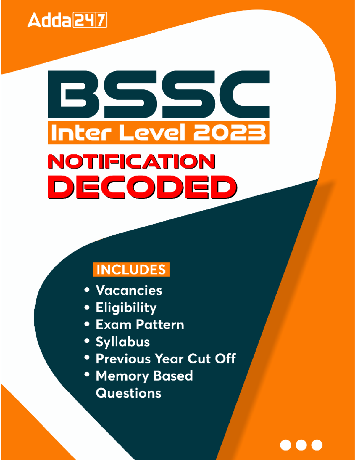 BSSC Notification Decoded 1 - BSSC Inter Level Recruitment 2023 ...