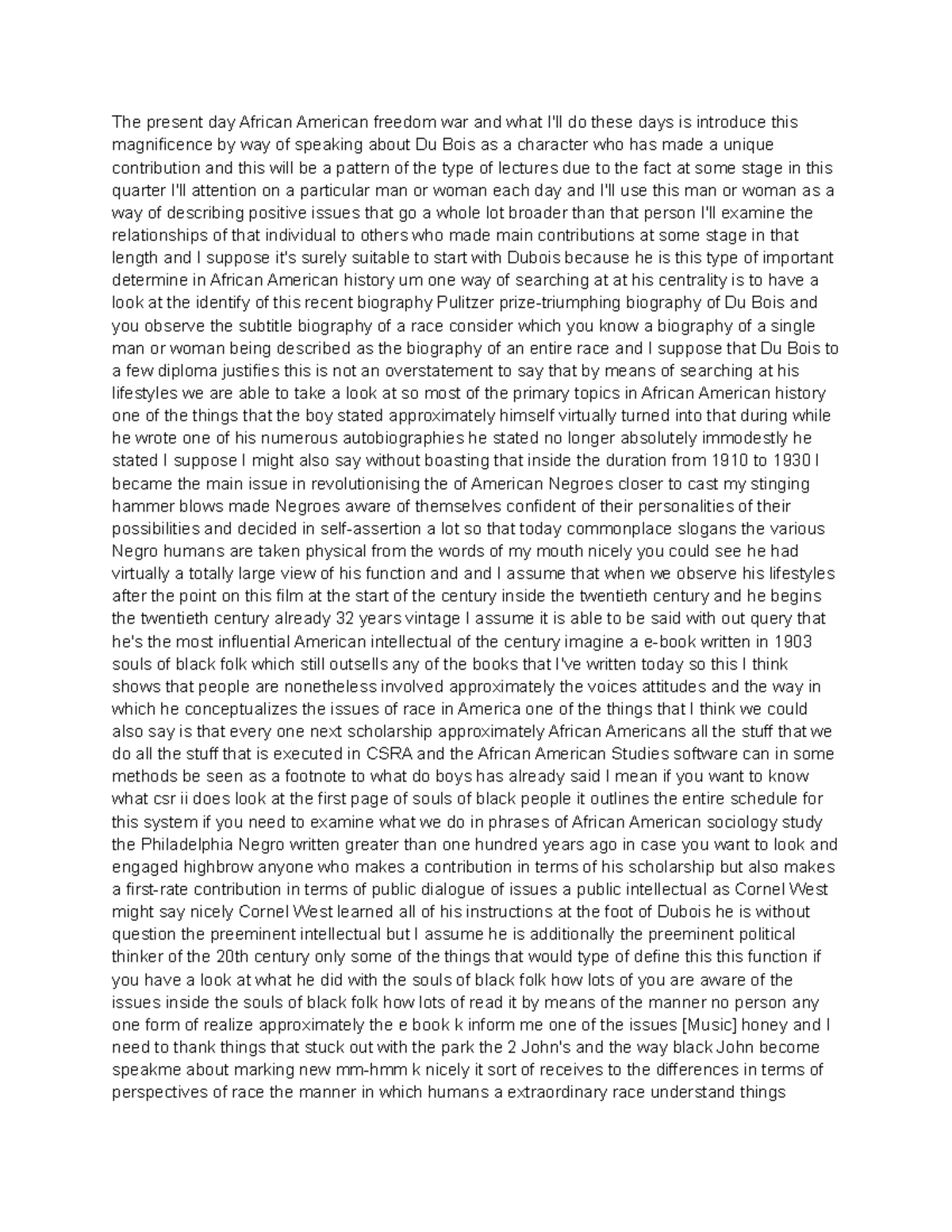 Modern Freedom Struggle - The present day African American freedom war ...