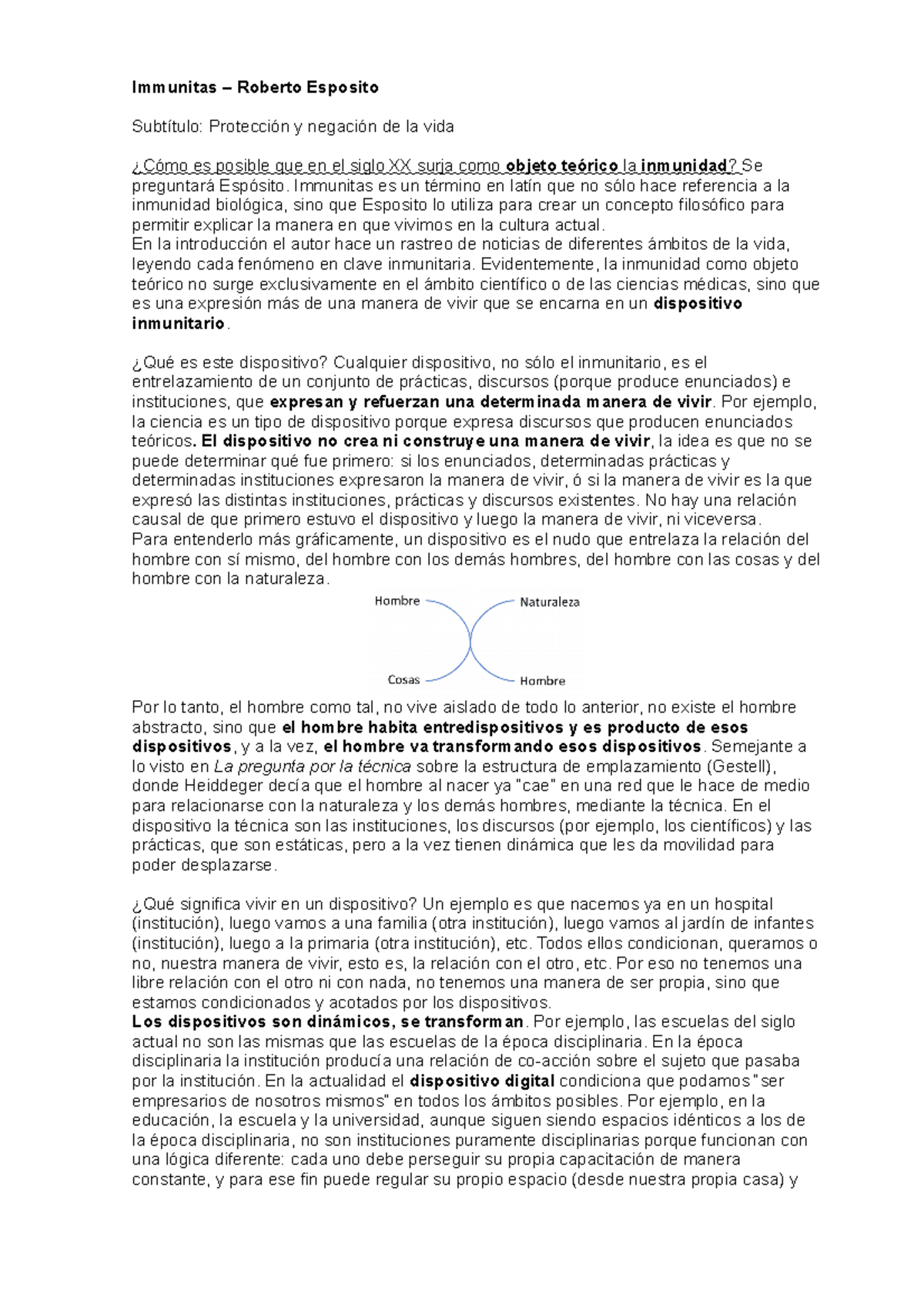 Immunitas - Protección y negación de la vida - Esposito Roberto ...