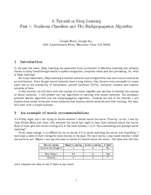 Cs230 spring 2018 soln - past exam - CS230: Deep Learning Spring ...