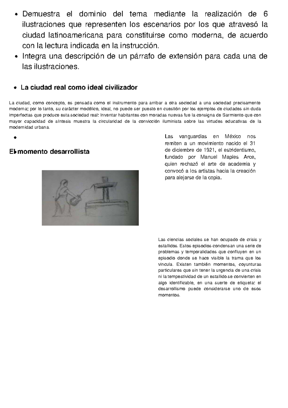 Analisis-grafico de arquitectura - Demuestra el dominio del tema ...