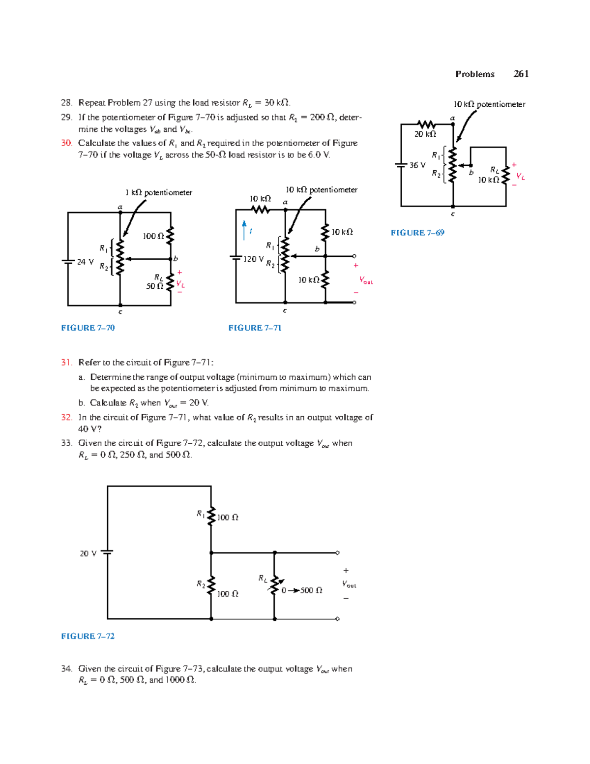 Circuit Analysis (15) - Repeat Problem 27 using the load resistor RL 30 ...