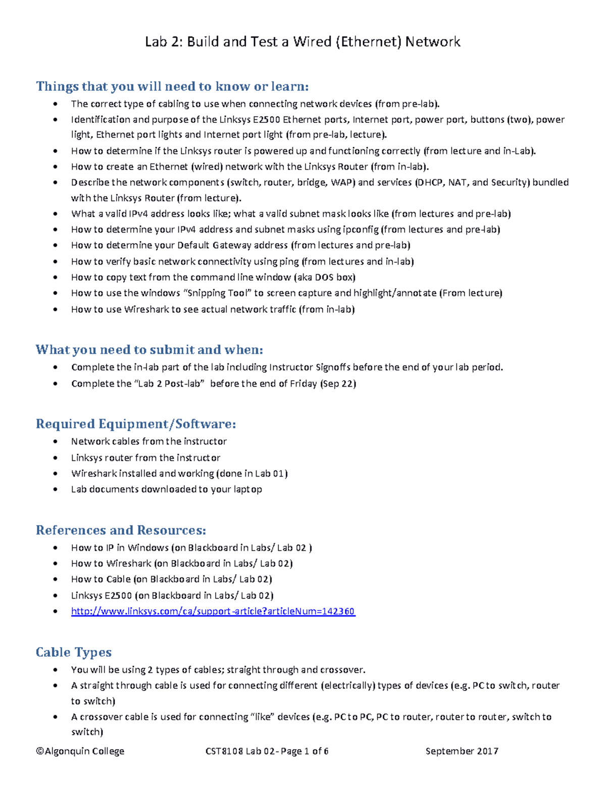 CST8109 Lab 02 - In-Lab Activities - V3 - Warning: TT: undefined ...