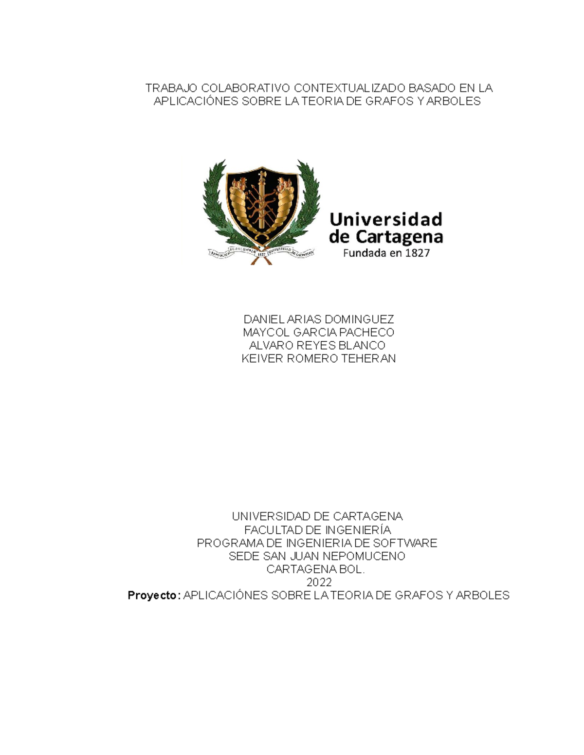 TCC Discretas ING SOFT - El tipo de evaluación que permite establecer ...