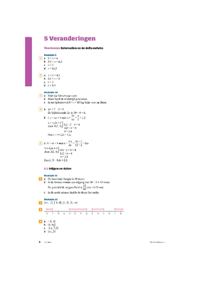 Havo 4, Wiskunde A, Uitwerkingen H1 - Studeersnel