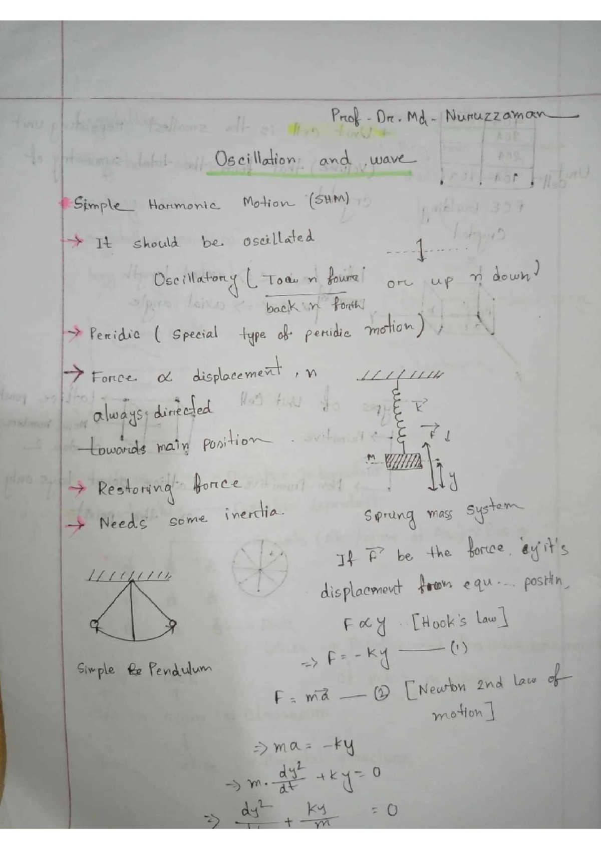 Phy nur sir mithi - Engineering Physics - Studocu