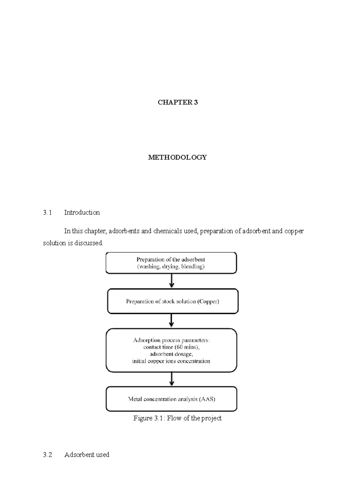 8. Chapter 3 - fyp - CHAPTER 3 METHODOLOGY 3 Introduction In this ...