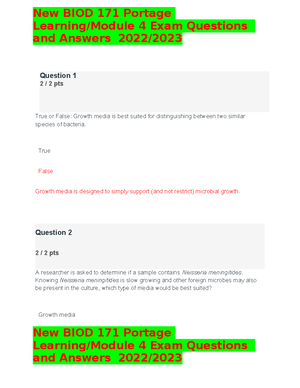 BIOD171 Case Study 1 - Bio 171 - Studocu