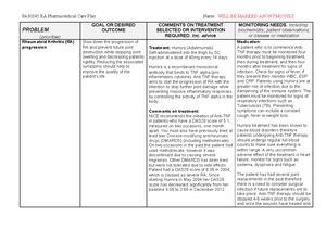 Jared Griffin Care Plan-5 - N170 Preclinical / Care Plan Evaluation ...