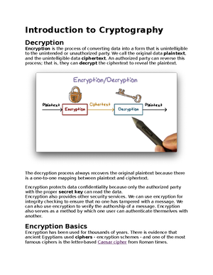 13-Public-Key Cryptography - Public-Key Cryptography Modular Arithmetic Both RSA and Diffie ...