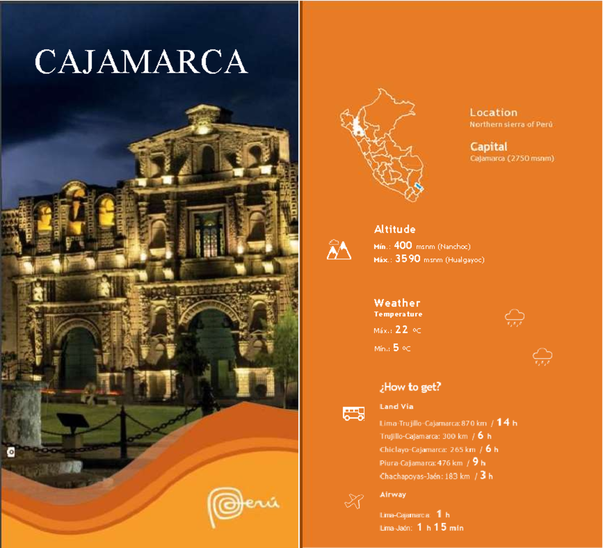 Carloman Iperu Tarea Final- CAJAMARCA Altitude Mín.: 400 msnm (Nanchoc ...