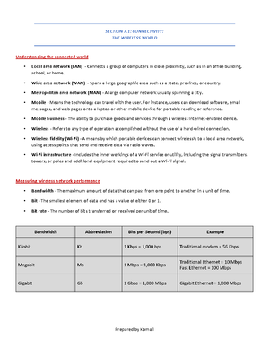 MS Excel Exercises 1 - Lap meterial - BIS202 Exercises Year 2020/2021 – Semester 2 EXERCISE 1 ...