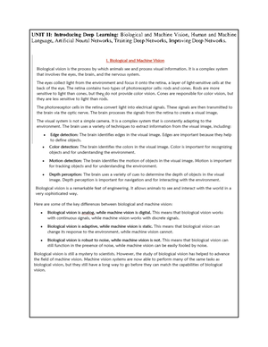 DL UNIT-5 - JNTUK R20 - Unit Deep Learning 1 to Syllabus Interactive ...