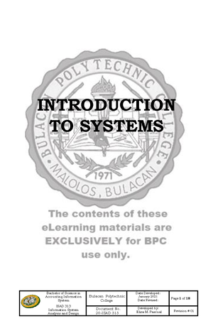 Module In Ac 313 2 1 - cccc - Course : BACHELOR OF SCIENCE IN ...