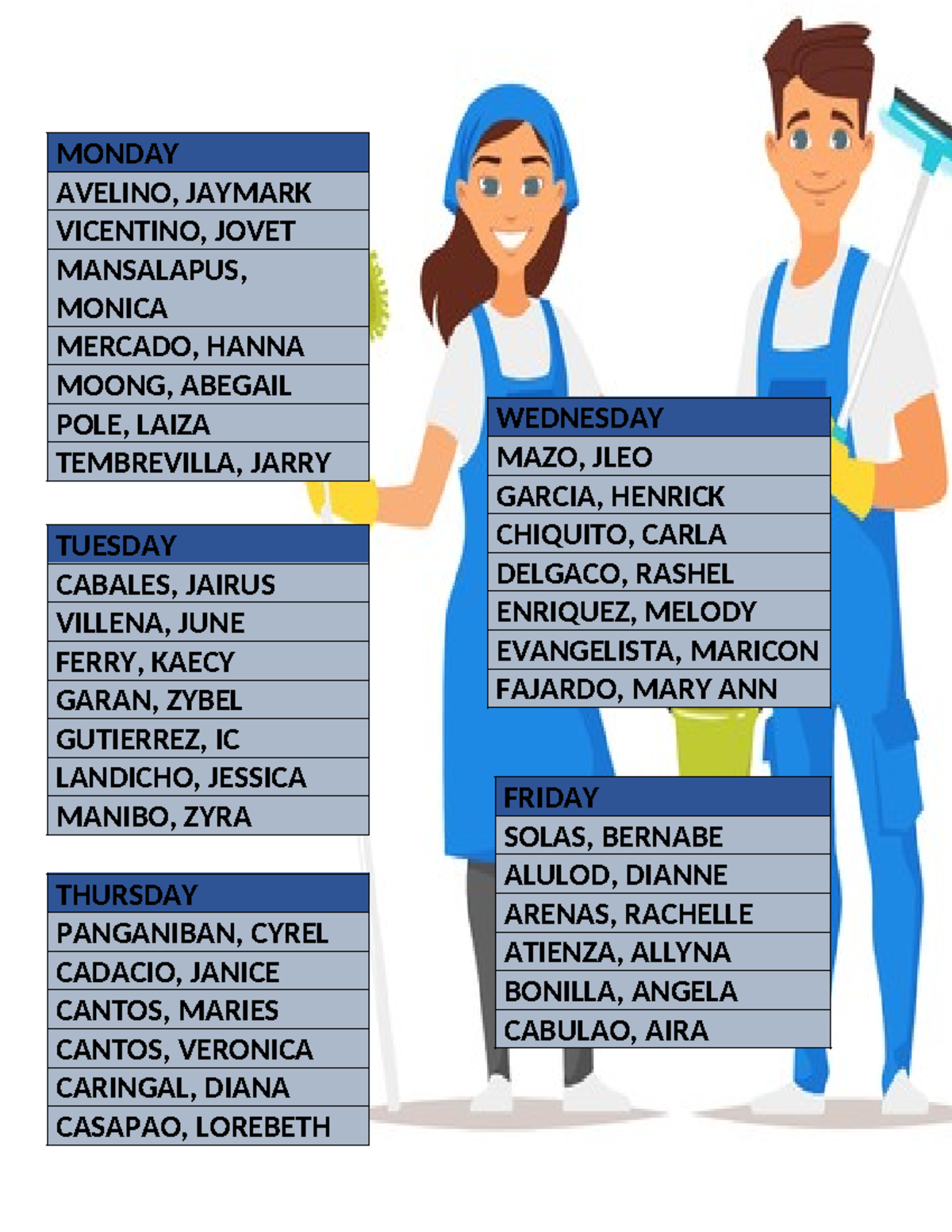 Monday - assignment - MONDAY AVELINO, JAYMARK VICENTINO, JOVET ...