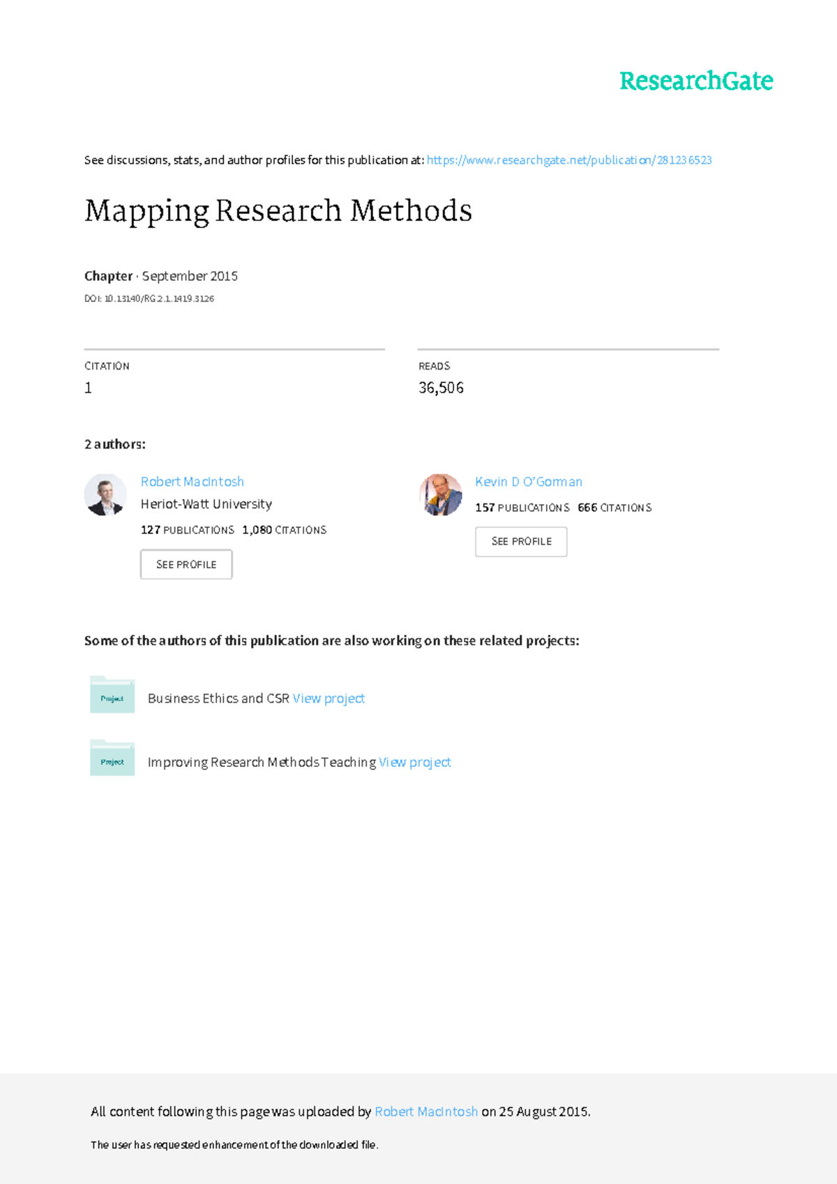 Methods Map-Research Methods 2nd Ed-August 2015 - See discussions ...