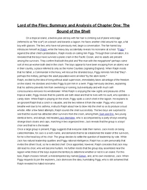 Lord of The Flies Vocab 1-12 - Lord of The Flies: Vocab 1- Chapter 1 ...