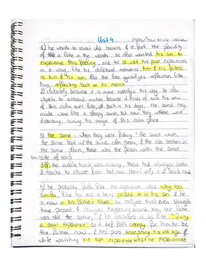 English Unit 7 Questions - English Unit 7 Questions. 1- Informed ...