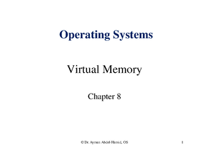 CHAP3 - operating systems - Process Description and Control Chapter 3 Operating Systems Outline ...