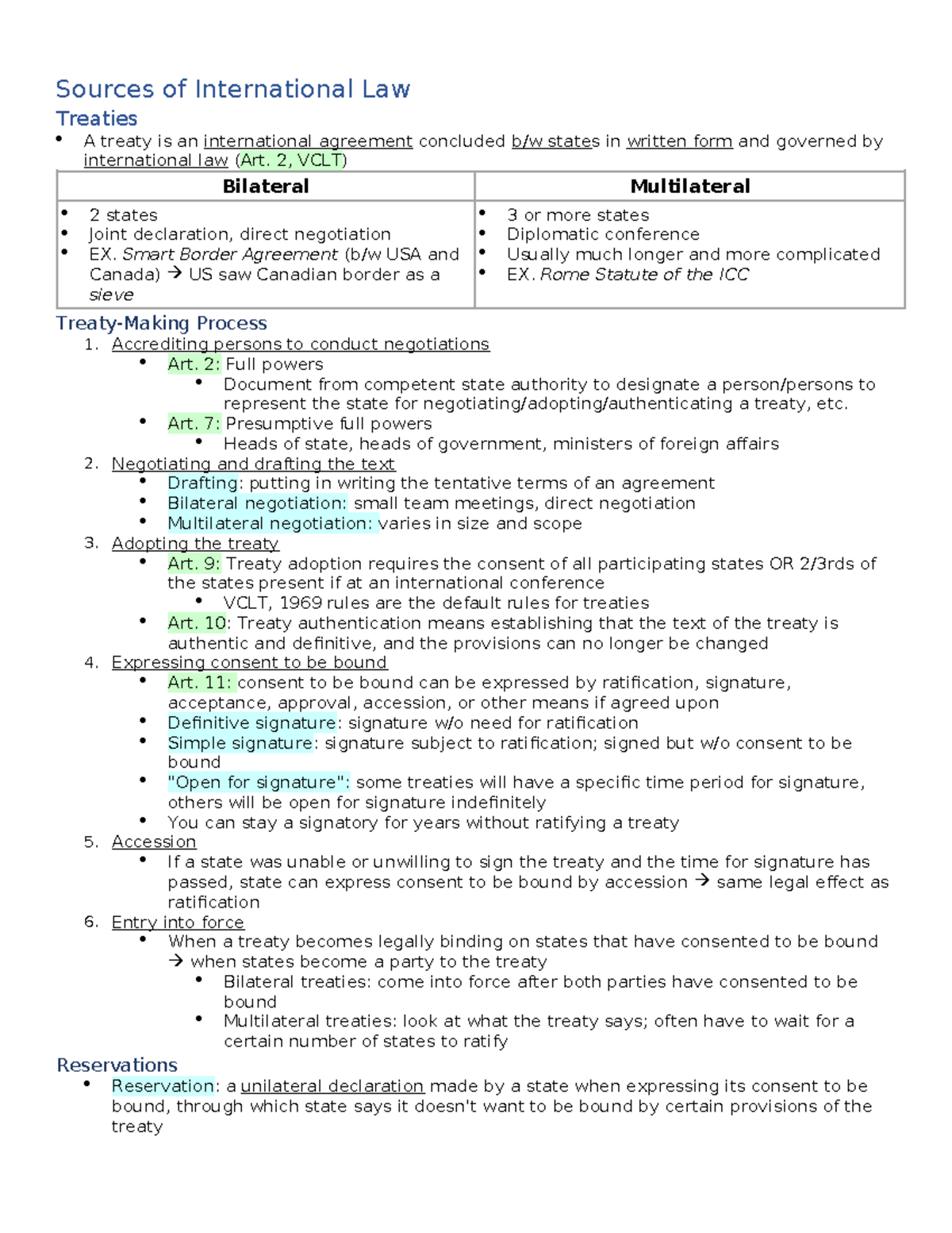 CML3131 - Short Summary - Prof Delphine Nakache - Sources of ...