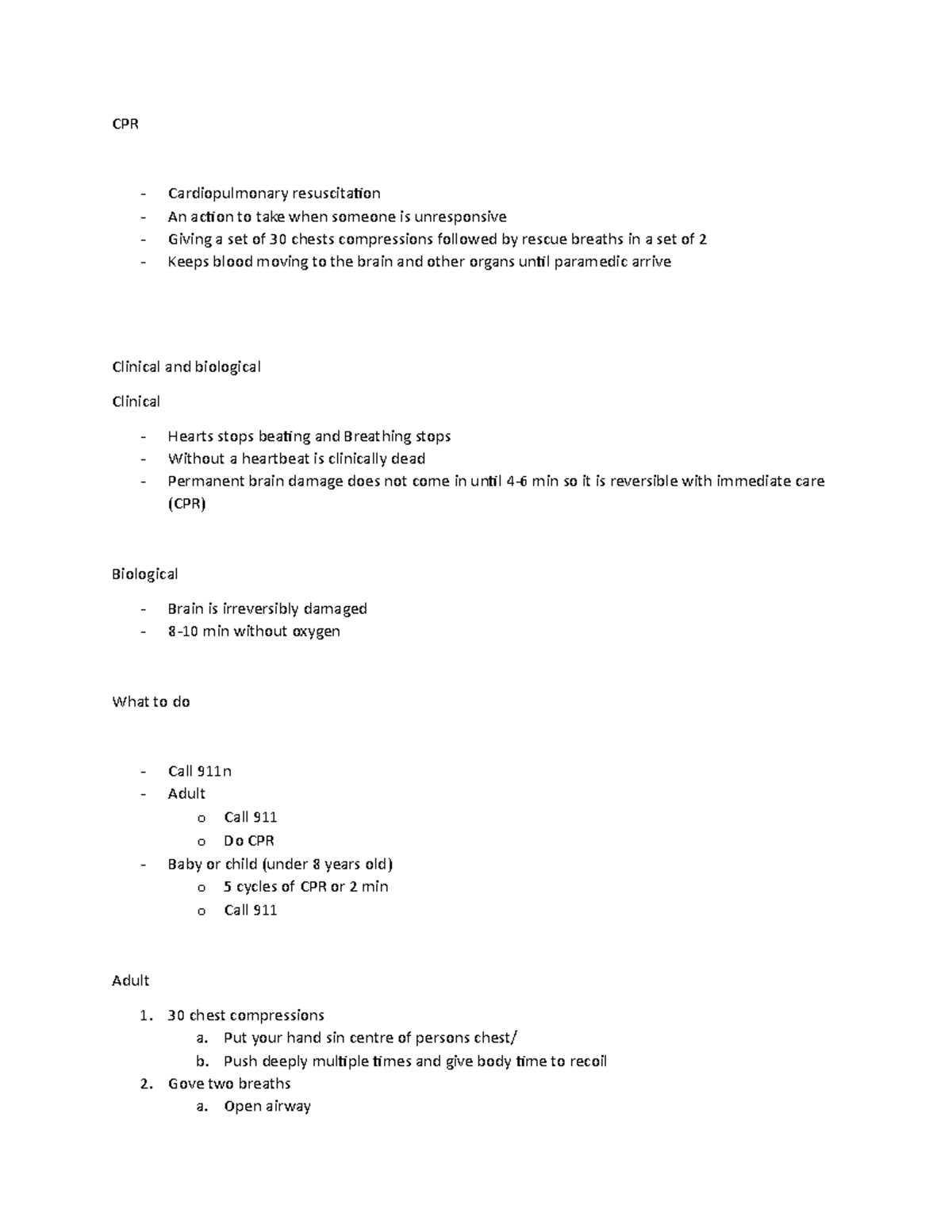 CPR - How to do CPR, when to use it, and how it works. - CPR ...