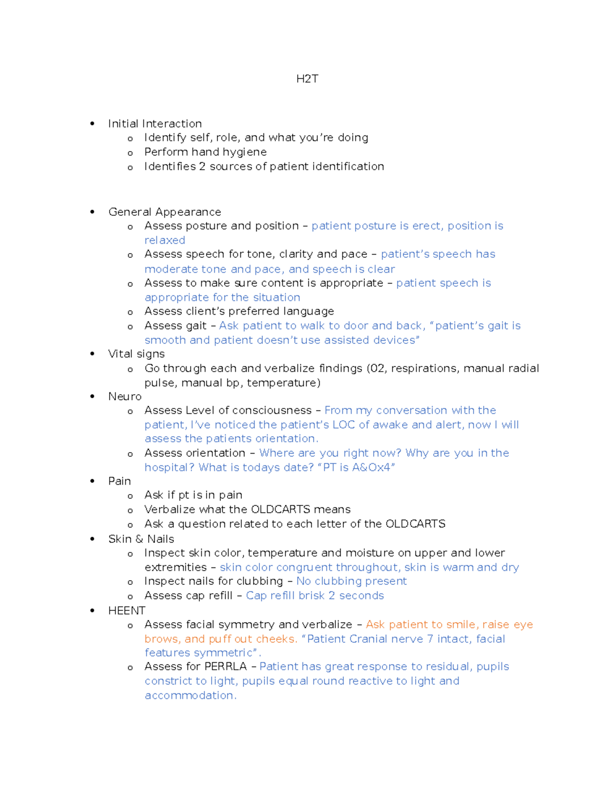 H2tvalidation - Generalized concept of the h2t assessment - H2T Initial ...