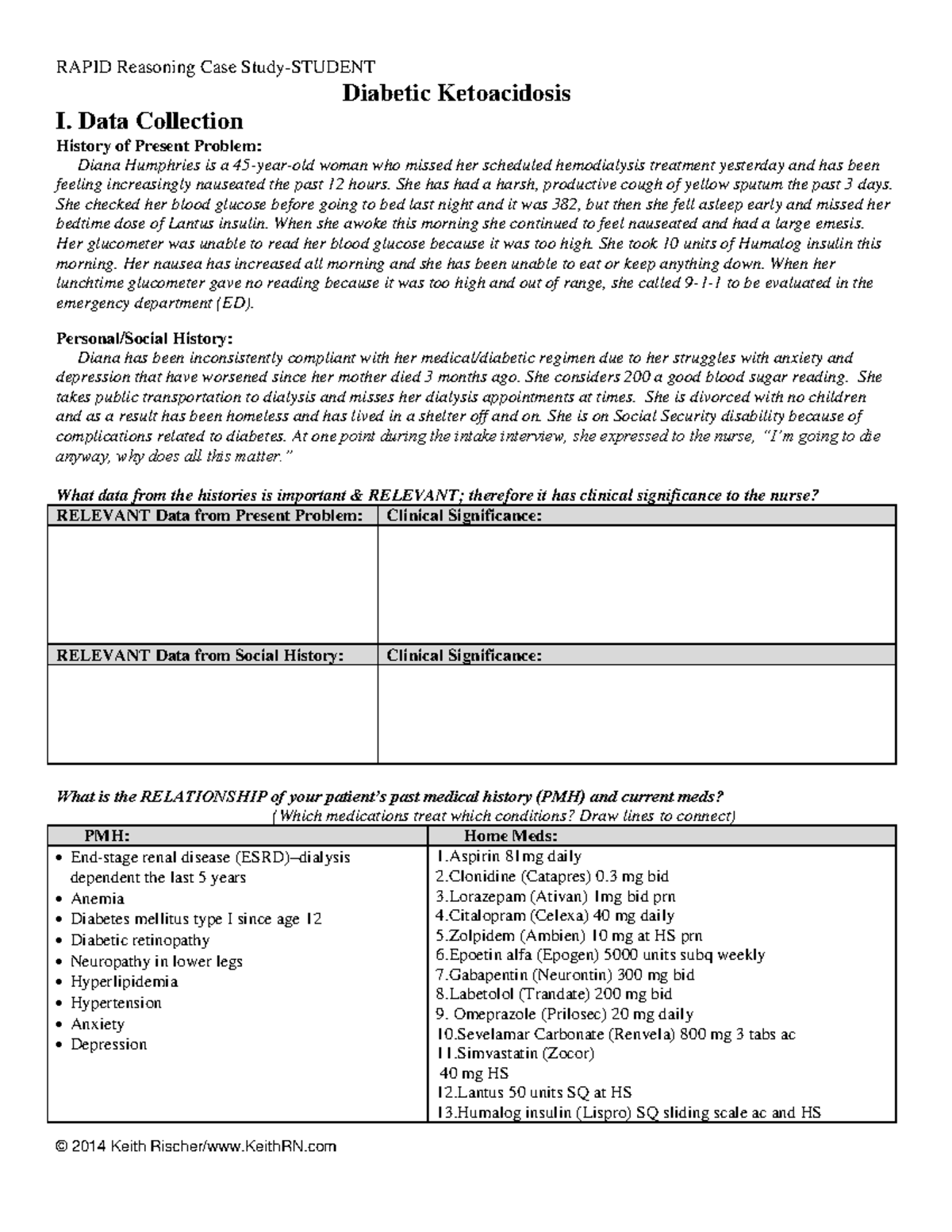 Student-DKA Rapid Reasoning - RAPID Reasoning Case Study-STUDENT ...