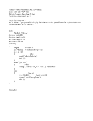 M.SC ( Computer Science ) 2023 Pattern - Total No. of Questions : 7] [6173]- First Year M ...