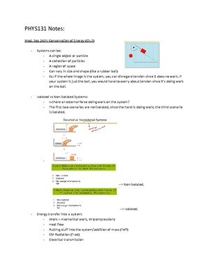Formula Sheet - Phys 131 - Equations : Vi tat g 9 and W Fd cos 0 d c os dx Vx Vi cos 0 sin 0 ...