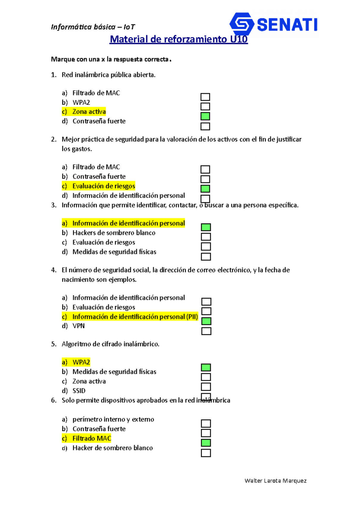 SINU-151 Unidad 10 Material Reforzamiento - Informática básica – IoT Material de reforzamiento U ...