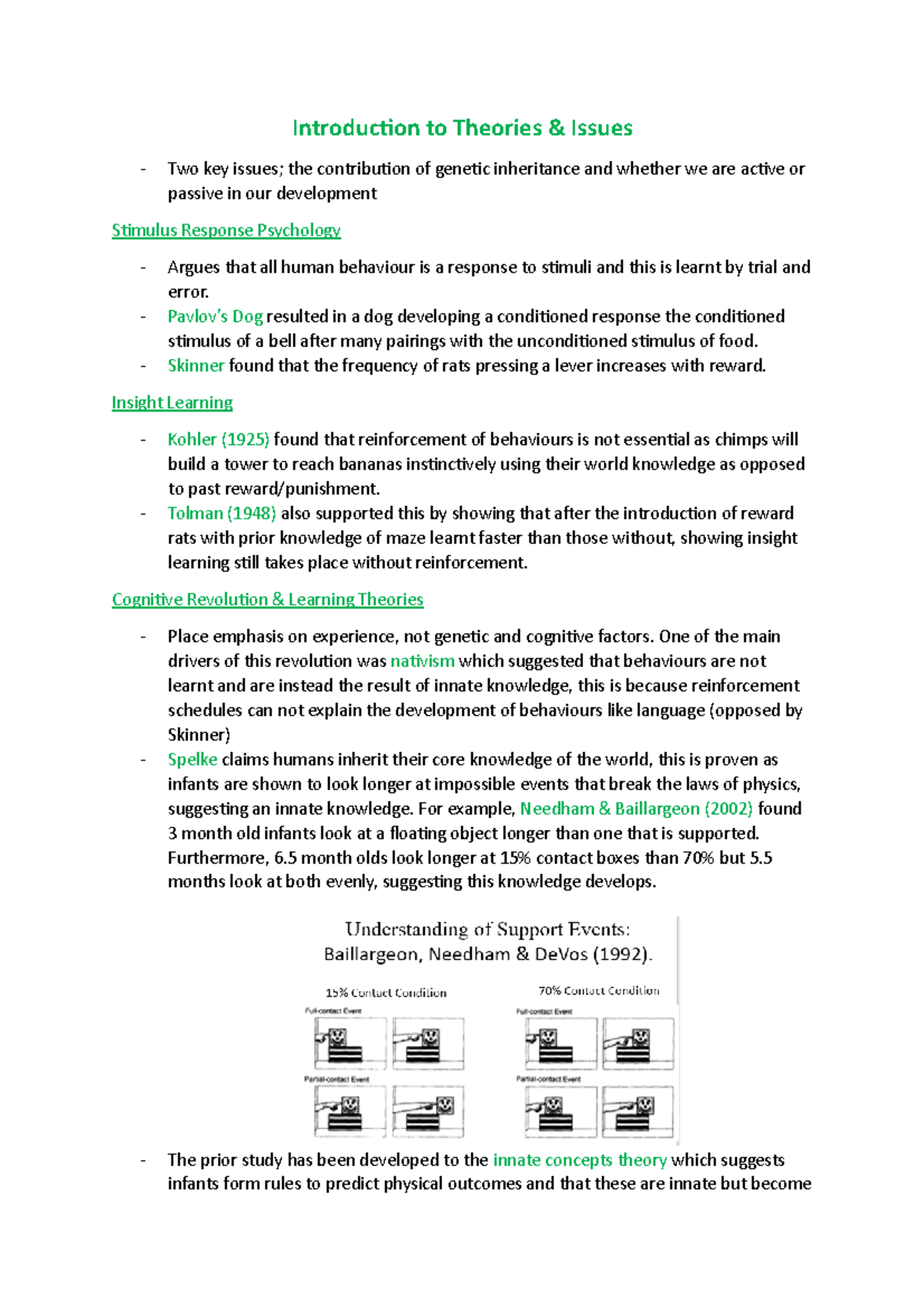 Introduction to Theories - Dog resulted in a dog developing a ...