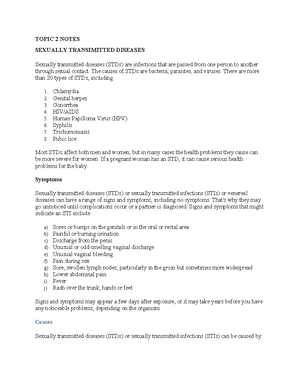 Topic 5 Notes - HIGH BLOOD PRESSURE Introduction High blood pressure ...