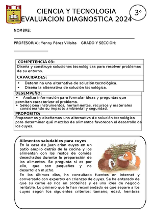 4° Sesion Semana 3 Explica EDA 7 CYT 2023 Santillana (Rúbrica) (1) ingenieria genetica - SESION ...