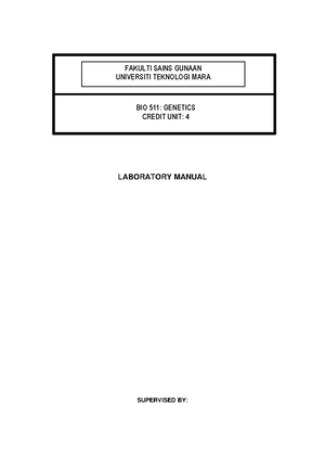 LAB 1 bi511 - LAB 1 bi0511 INTRO ONLY INTRO OBJECTIVE - LAB 1: HUMAN KARYOTYPING OBJECTIVES: To ...