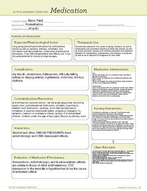 Pitocin - Med - medication template - ACTIVE LEARNING TEMPLATES ...