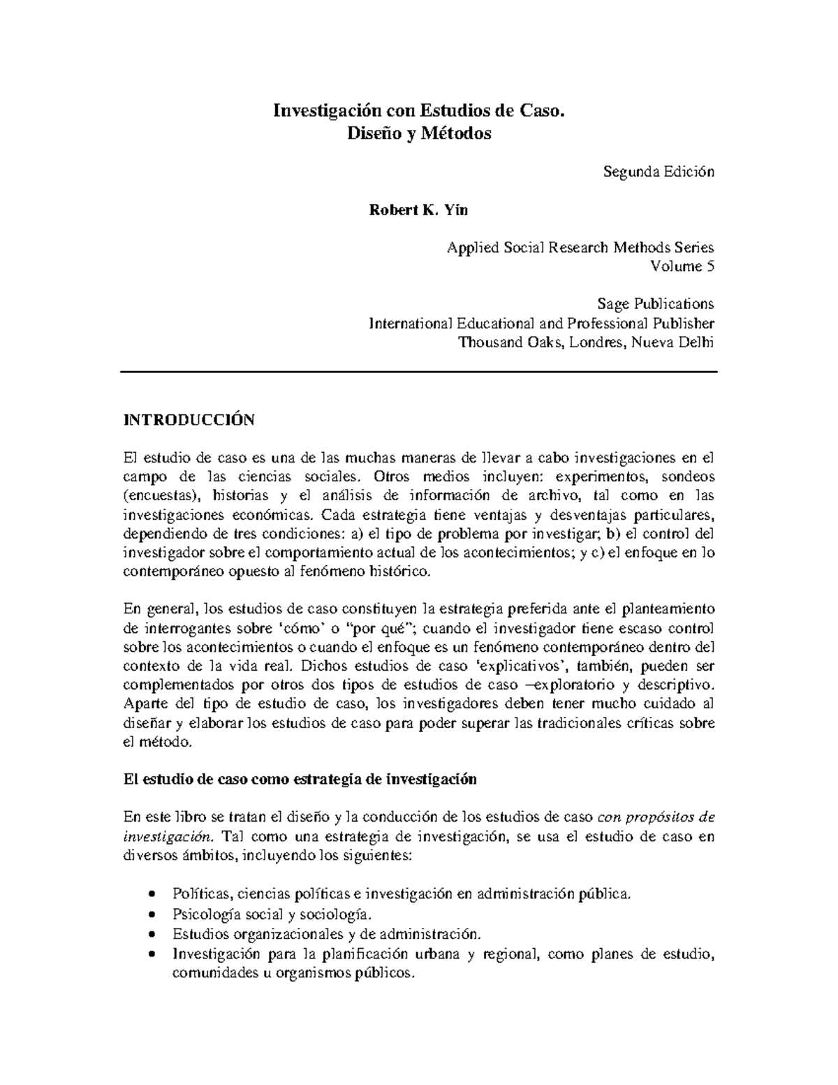 Yin - Case Study Research Design and Methods - Investigación con ...