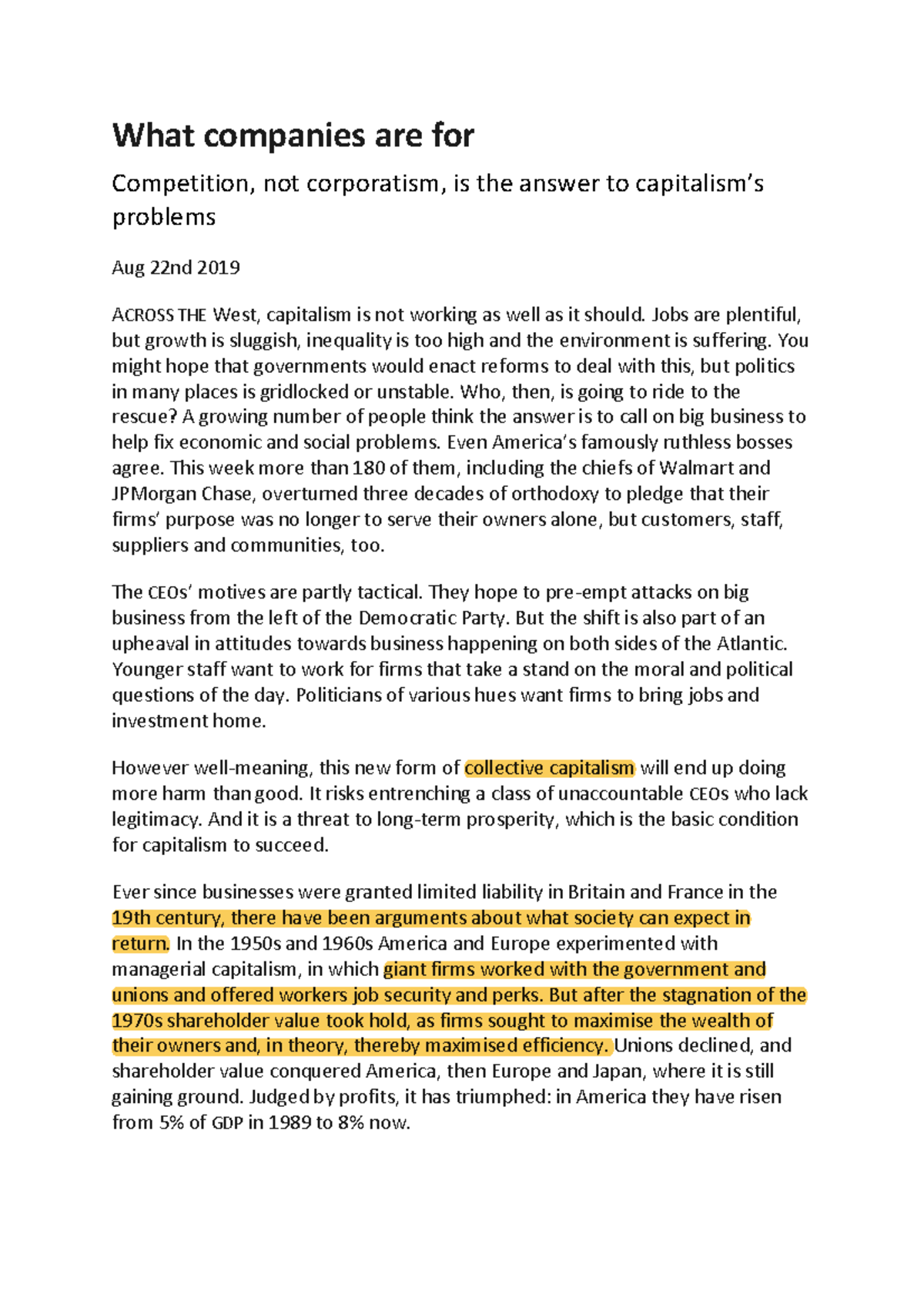 Stakeholder vs shareholders that need to find out - What companies are ...