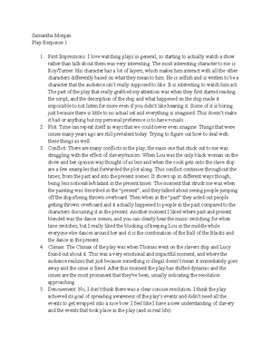 Play Response 2 Our Town - Samantha Morgan Play Response 2 Our Town ...