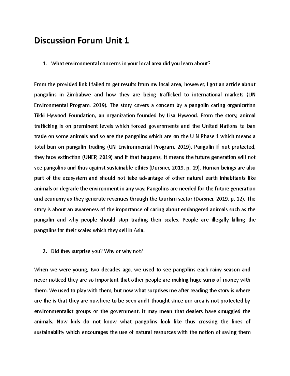 Discussion Forum - Please, find the attached assignment for your ...