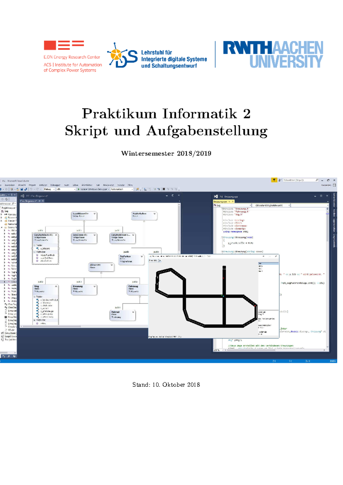 Skript Praktikum Informatik 2 - Praktikum Informatik 2 Skript und Aufgabenstellung ...